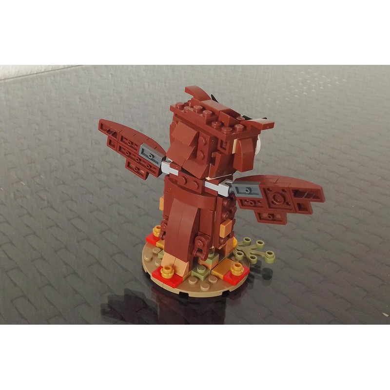 LEGO MOC 40417 Owl by Nequmodiva | Rebrickable - Build with LEGO