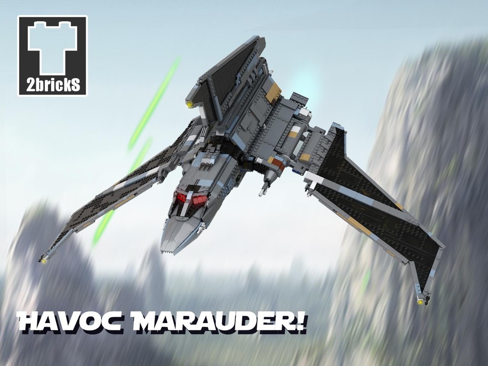 LEGO MOC Marauder (Bad Batch Shuttle) Ultimate Play-set Scale MOC by ...