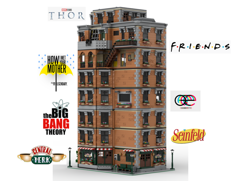 LEGO MOC Sit-Complex Queer Eye by Brick Artisan | Rebrickable - Build ...