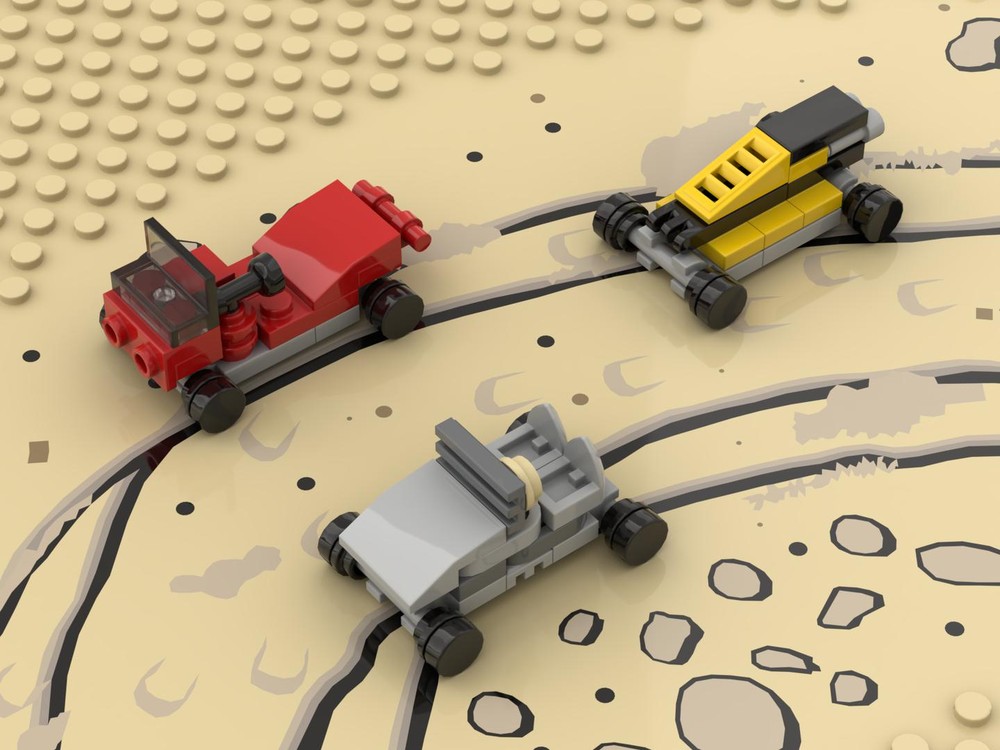 LEGO MOC Micro cars: dune buggies by aquir | Rebrickable - Build with LEGO