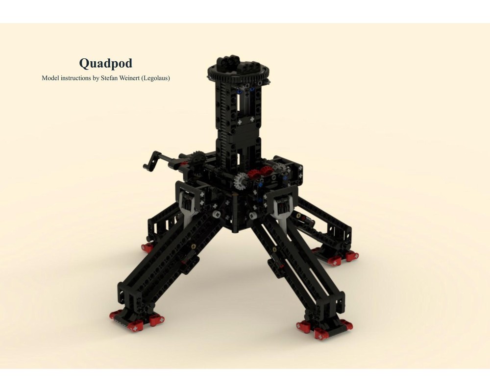 LEGO MOC Quadpod by legolaus | Rebrickable - Build with LEGO