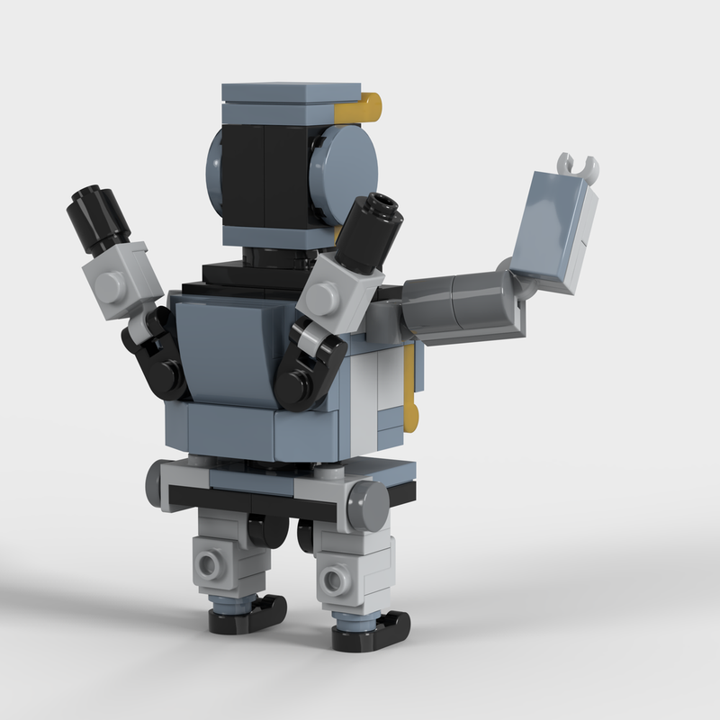 LEGO MOC Apex Legends Pathfinder Brickheadz by Leonimocs | Rebrickable ...