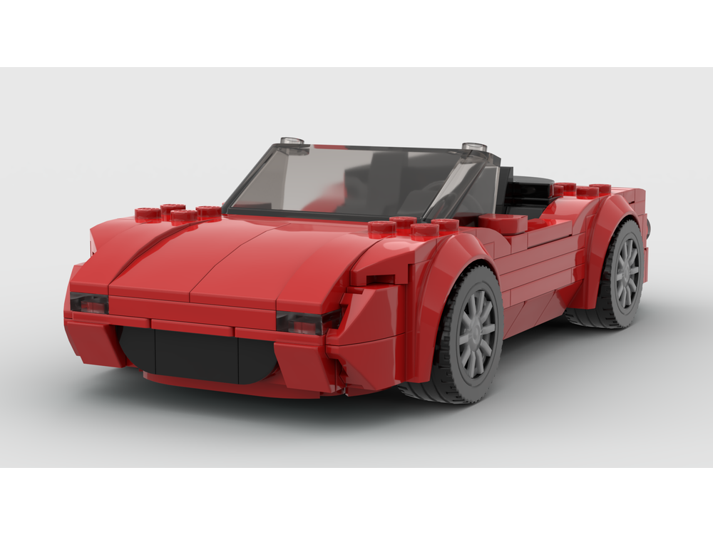 LEGO MOC Mazda MX-5 Miata - Eunos Roadster (NA) - Red by Sato Bricks ...
