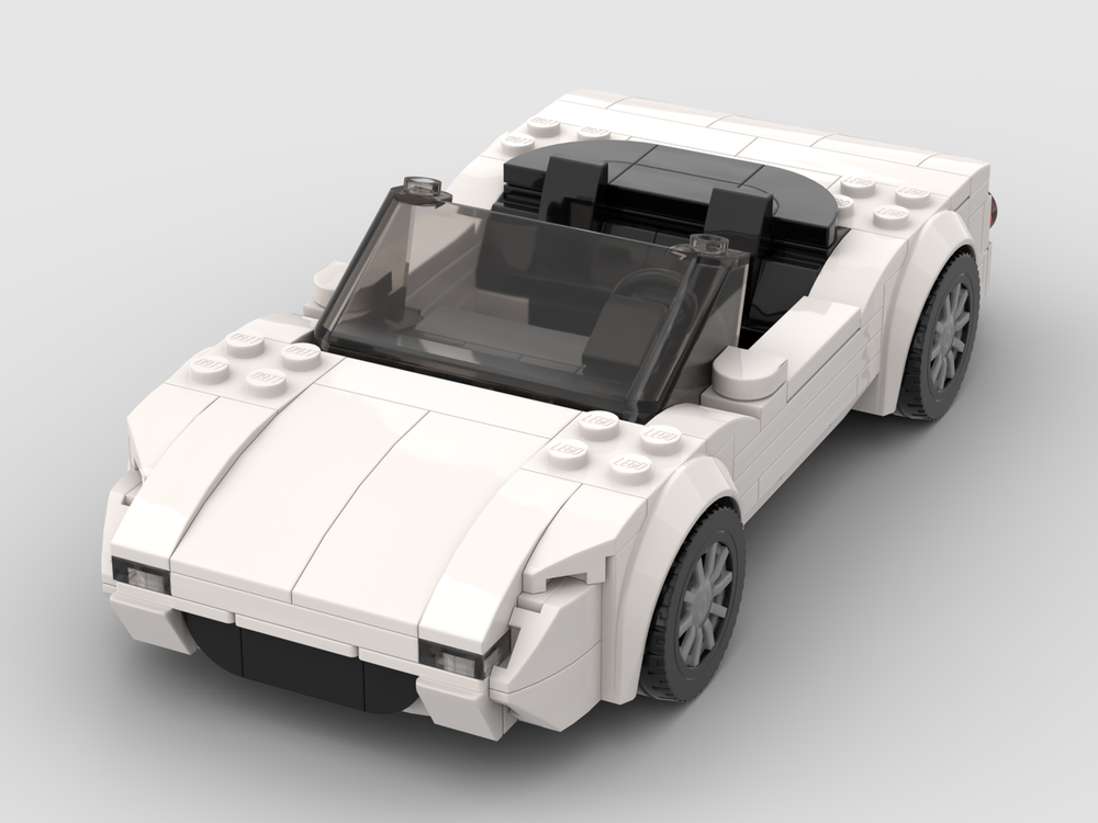 LEGO MOC Mazda MX-5 Miata - Eunos Roadster (NA) - White by Sato Bricks ...