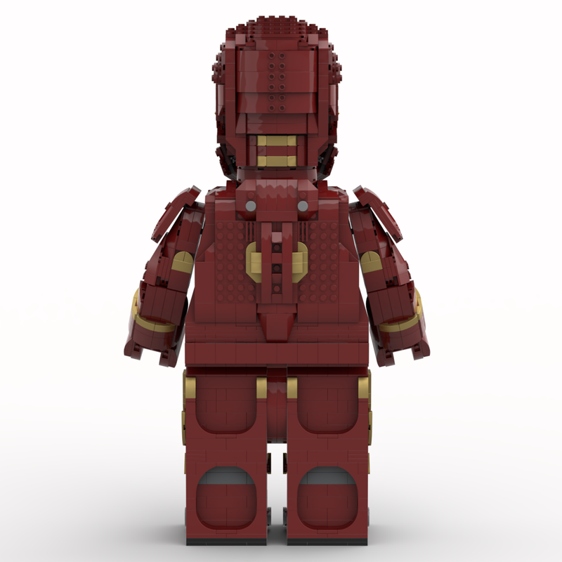 LEGO MOC Iron Man Mega Figure - fits official Lego Helmet by Albo.Lego ...