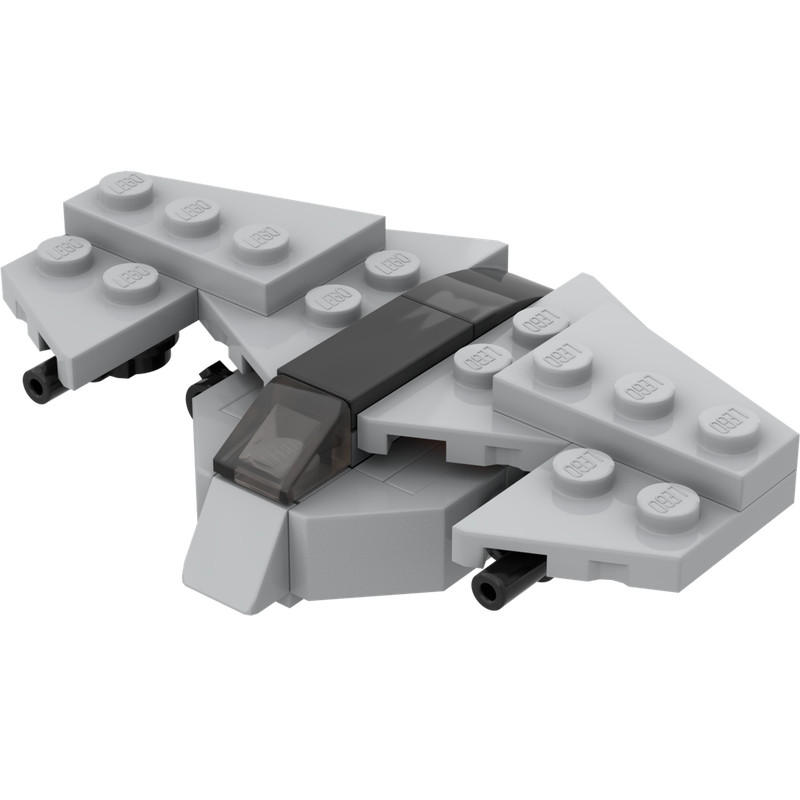 LEGO MOC 75213 Starship 4 by Berth | Rebrickable - Build with LEGO