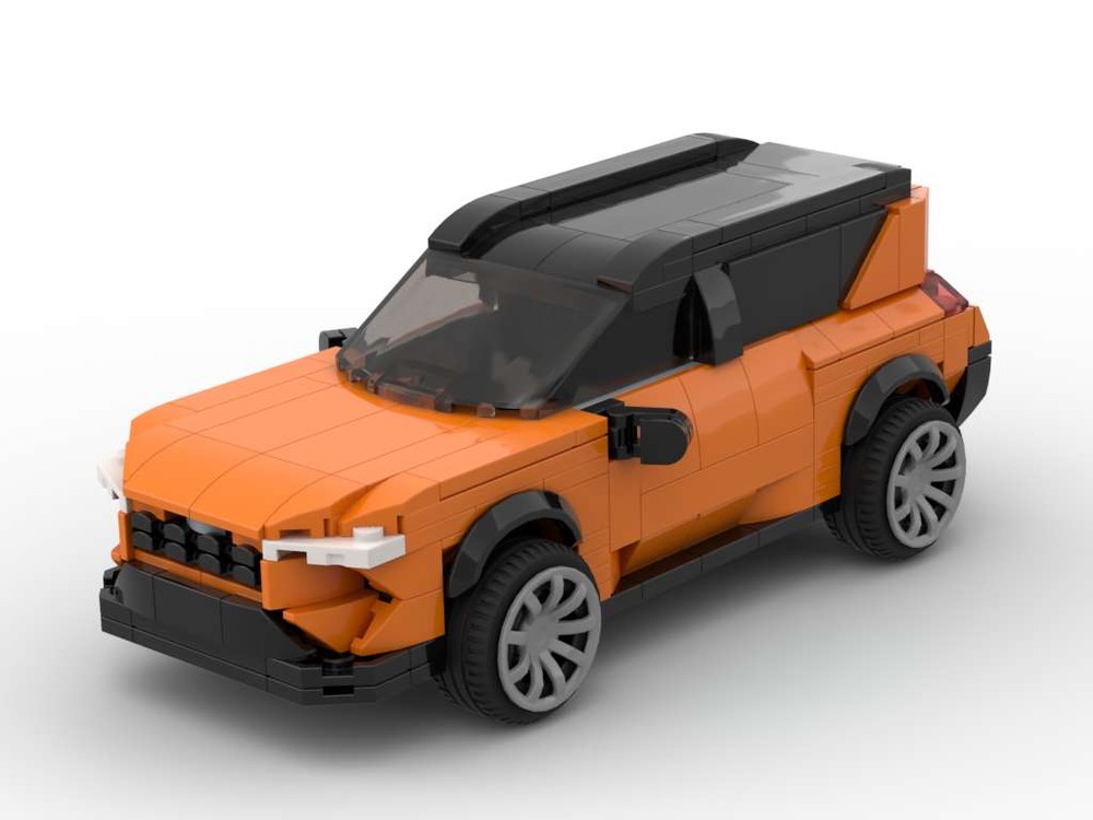 LEGO MOC Toy RAV4 - Orange - 8 Stud Speed Champions by IBrickedItUp ...