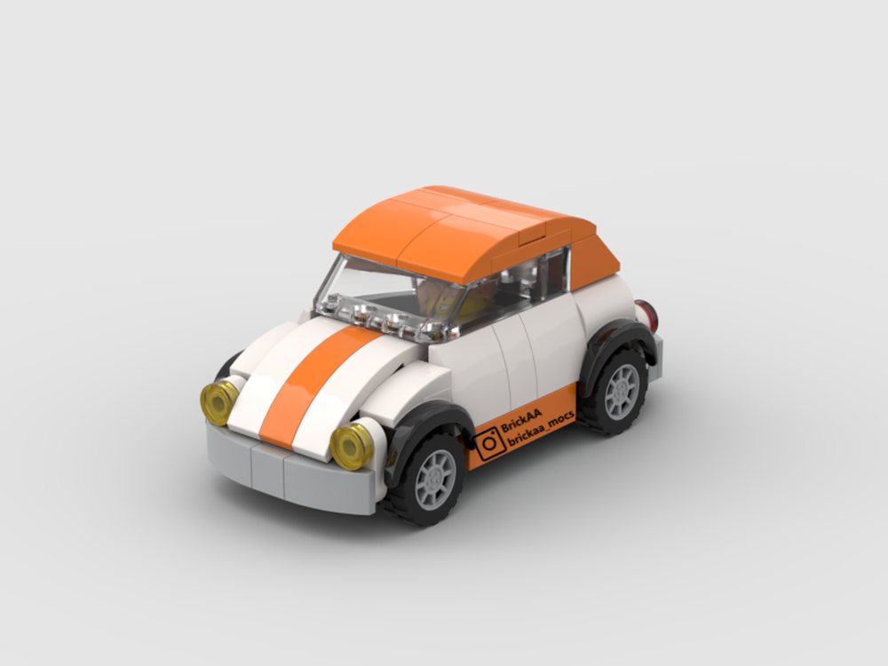 LEGO MOC VW Beetle by BrickAA | Rebrickable - Build with LEGO