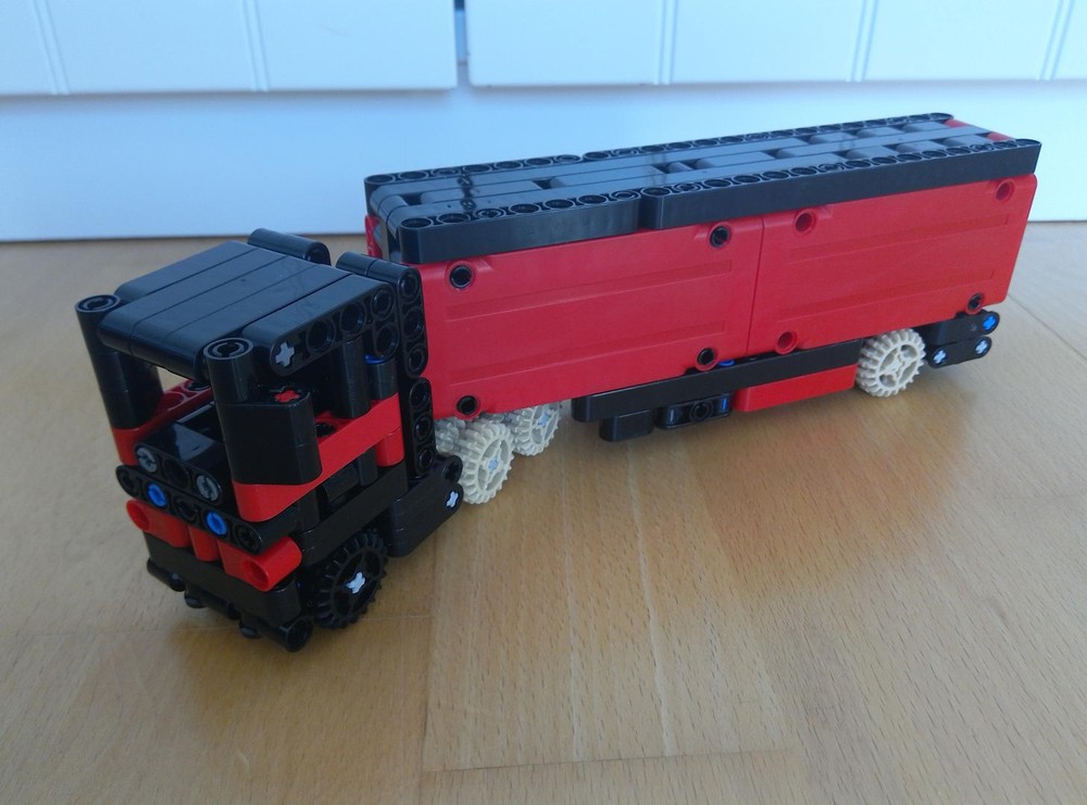LEGO MOC Trailer Truck for Tractor Truck by Philtech | Rebrickable ...