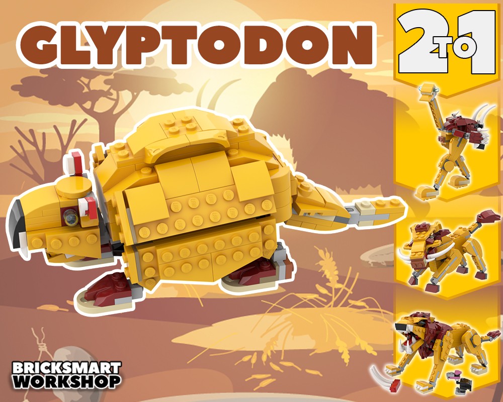 LEGO MOC Glyptodon 31112 2 to 1 by bricksmartworkshop | Rebrickable ...