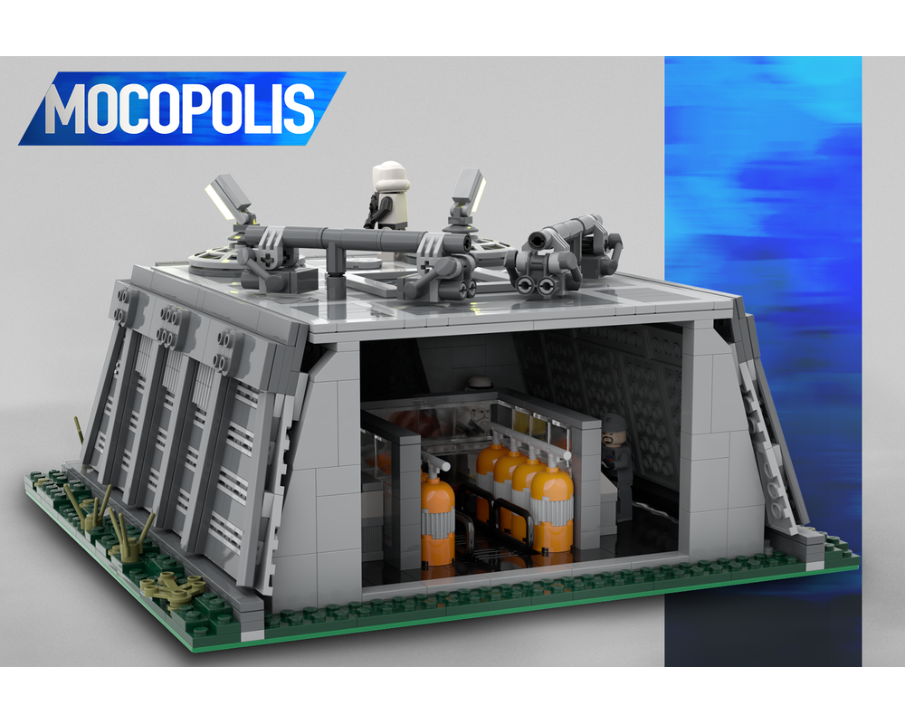 LEGO MOC SW Bunker on Endor by MOCOPOLIS | Rebrickable - Build with LEGO