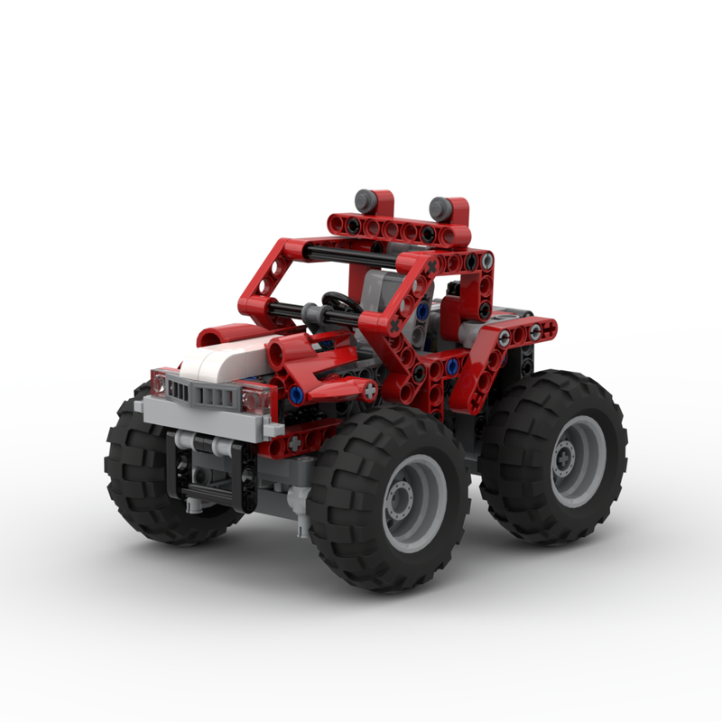 LEGO MOC 8261 Off-Roader by Nequmodiva | Rebrickable - Build with LEGO