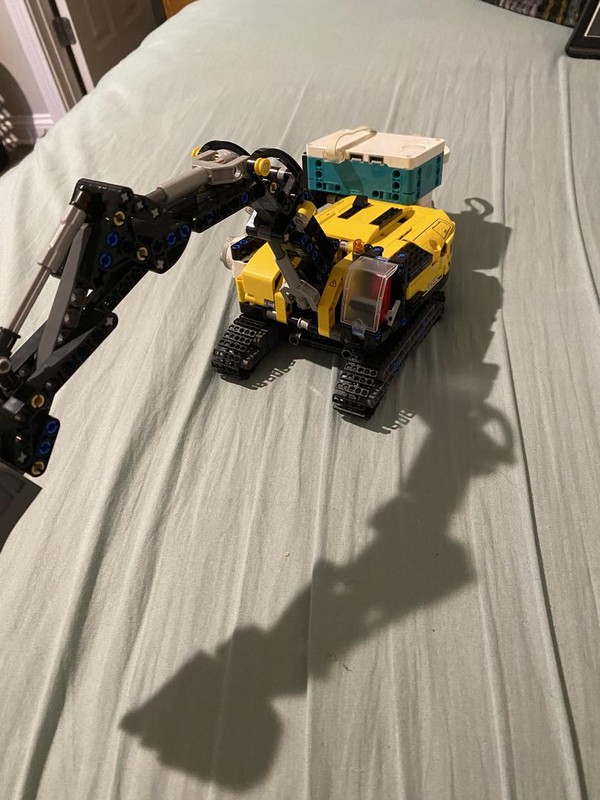 LEGO MOC Motorized excavator by Worm65 | Rebrickable - Build with LEGO