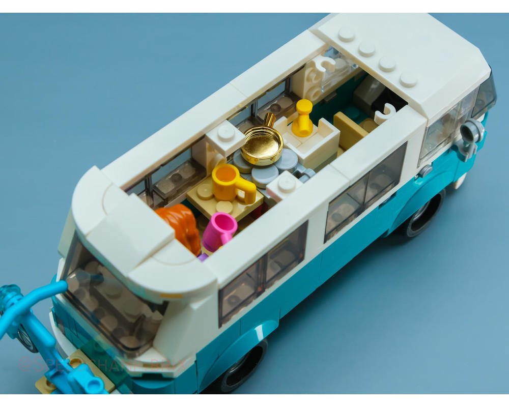 LEGO MOC VW T2 camper van by sc.brix | Rebrickable - Build with LEGO