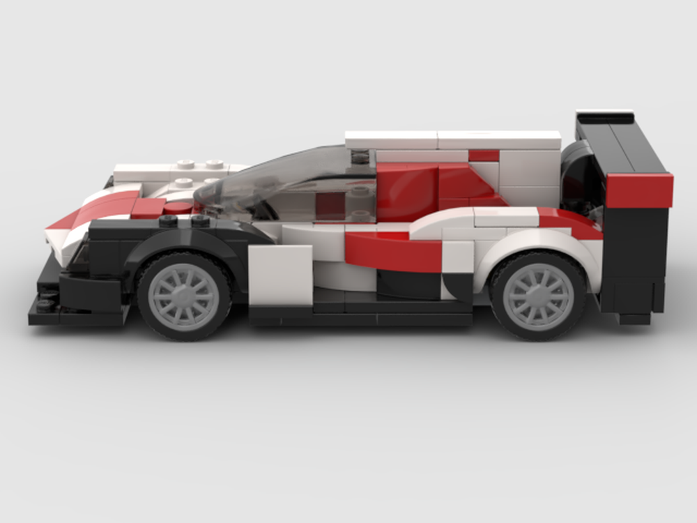 LEGO MOC Toyota gr010 Le Mans Car by BrickAddiction | Rebrickable ...