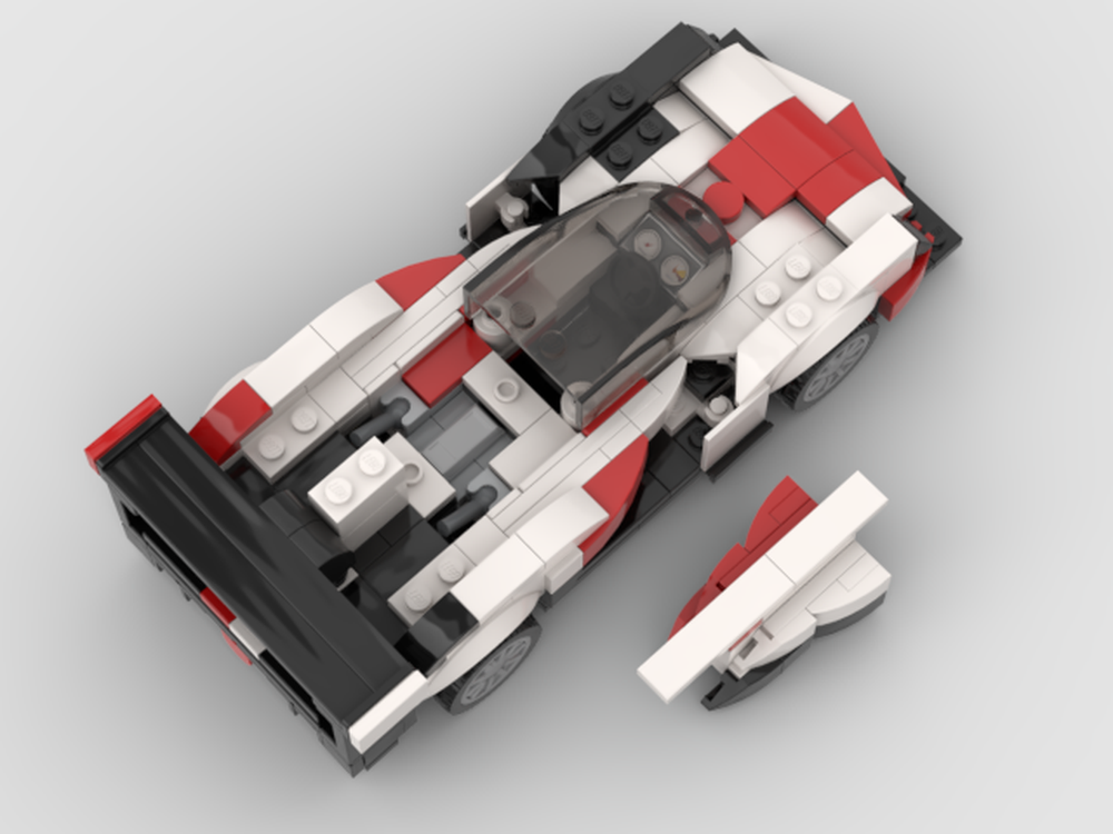 LEGO MOC Toyota gr010 Le Mans Car by BrickAddiction | Rebrickable ...