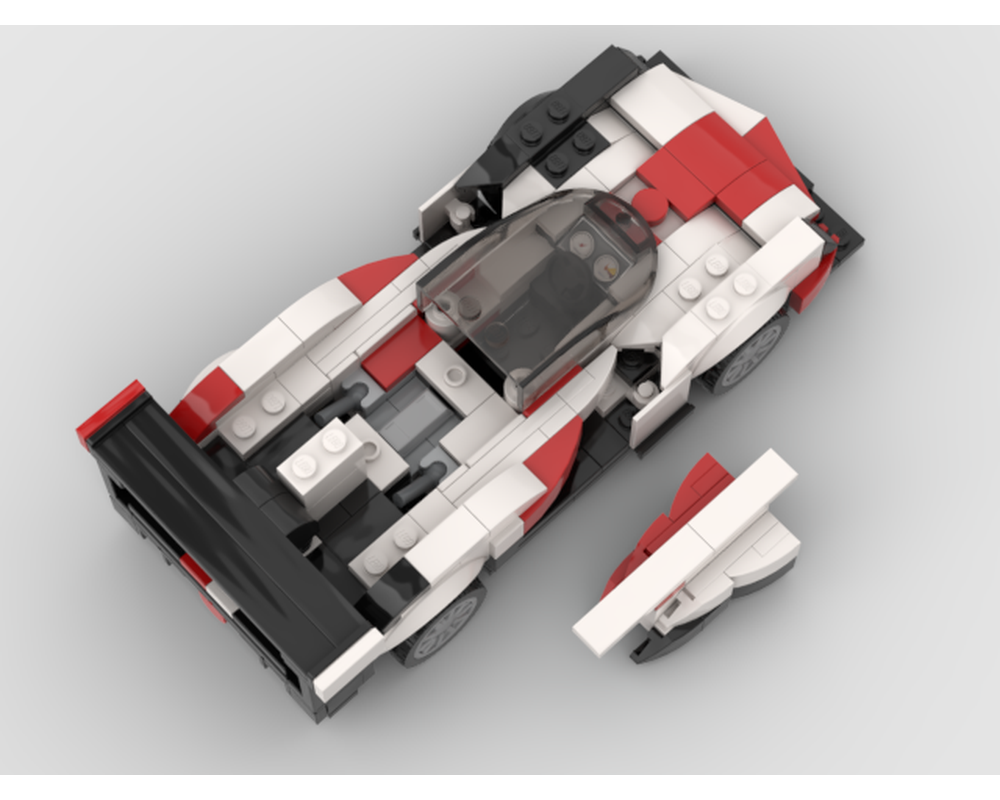 LEGO MOC Toyota gr010 Le Mans Car by BrickAddiction | Rebrickable ...