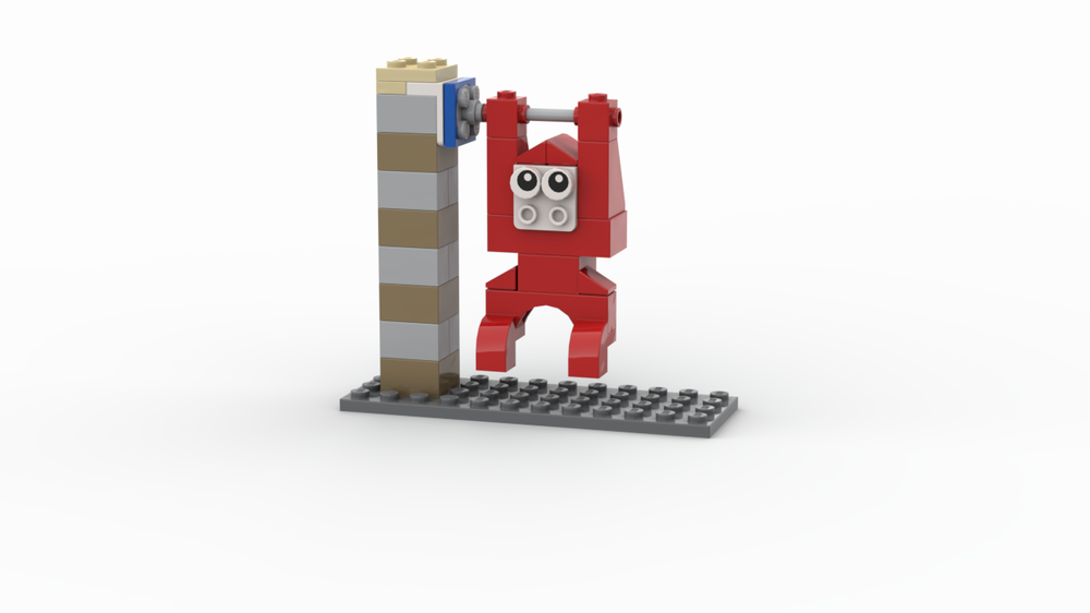 LEGO MOC 10698 Monkey by Lenarex | Rebrickable - Build with LEGO