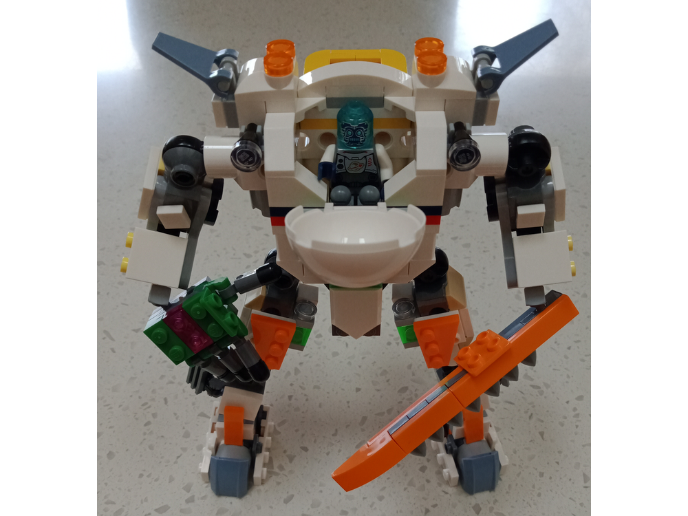 LEGO MOC Posable Mech 31111 & 31115 combined by Jonny_Hairface ...