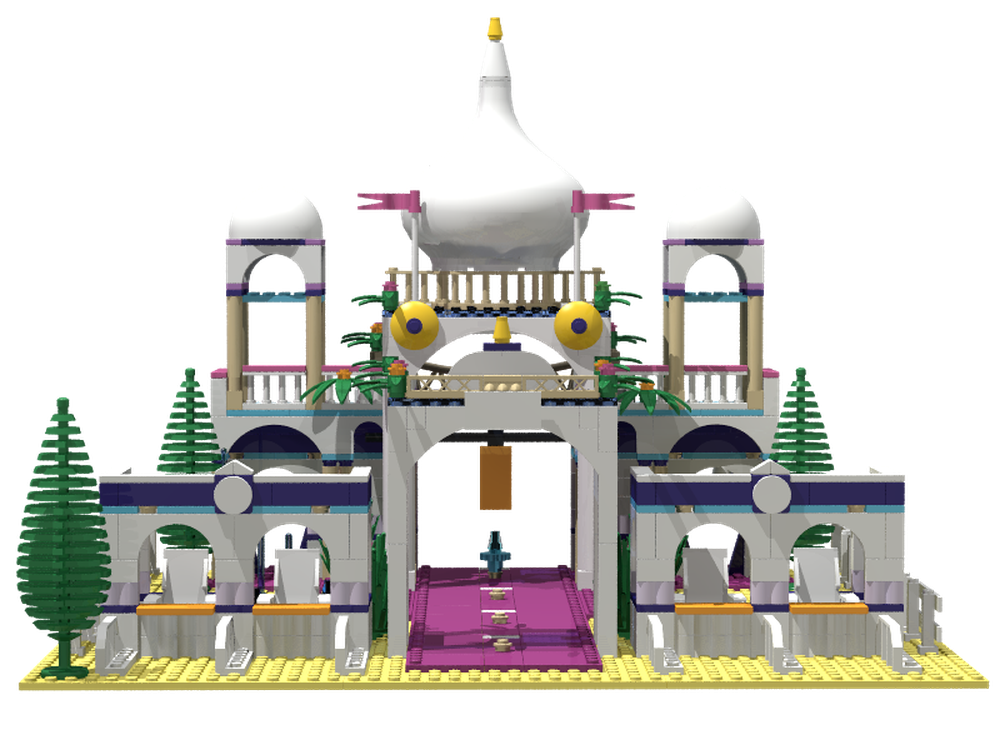 LEGO MOC Lego Friends Amusement Park Entrance by GregoriusB ...
