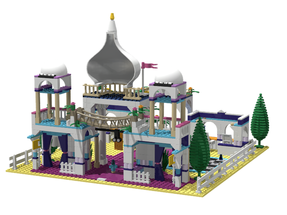 LEGO MOC Lego Friends Amusement Park Entrance by GregoriusB ...