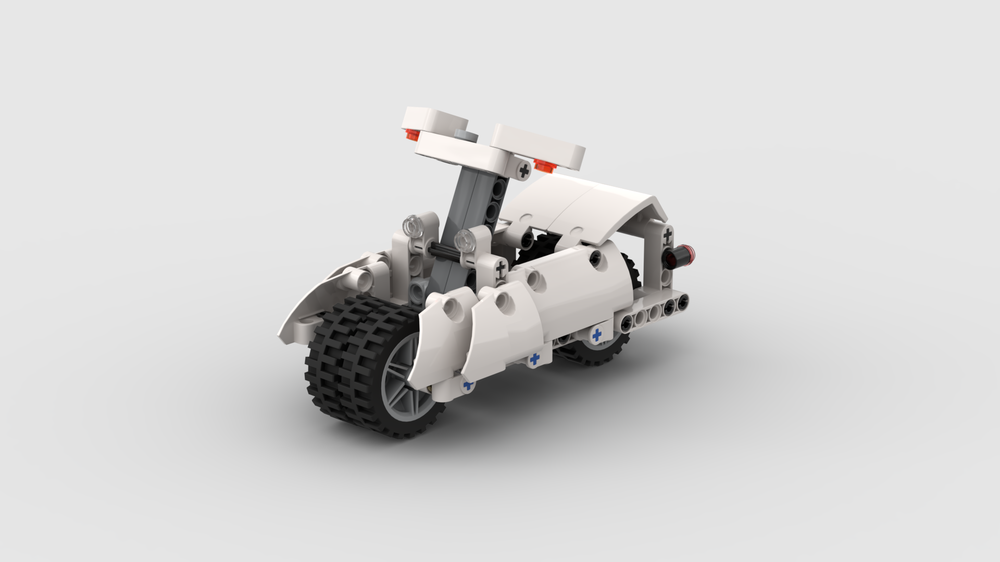 LEGO MOC Offroad Scooter by Dark_Rider | Rebrickable - Build with LEGO