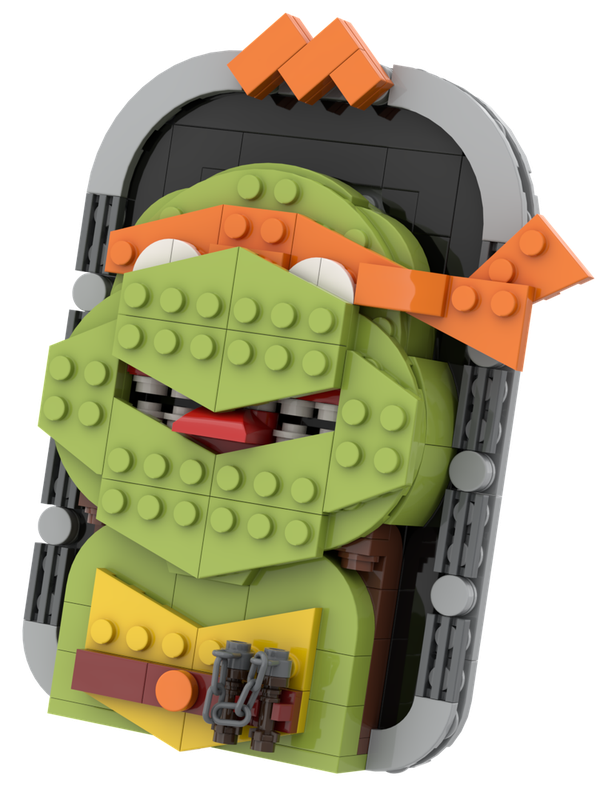 LEGO MOC brick sketch: Mike by Daddyniemi | Rebrickable - Build with LEGO