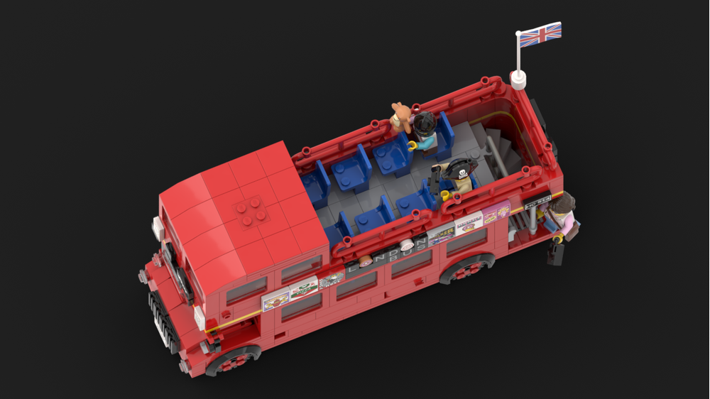 LEGO MOC london bus by min2lee | Rebrickable - Build with LEGO