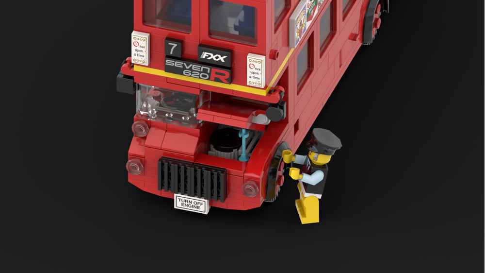 LEGO MOC london bus by min2lee | Rebrickable - Build with LEGO