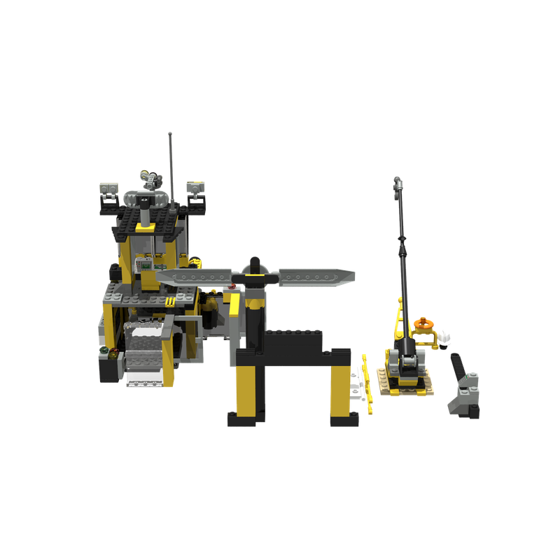 LEGO MOC Rescue HQ 7047 alternate build by feriwan | Rebrickable ...