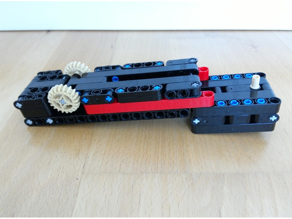 Lego Moc Low Loader For Tractor Truck By Philtech Rebrickable Build With Lego