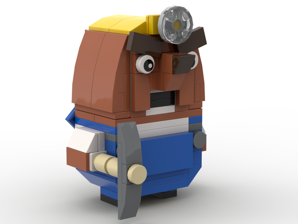 LEGO MOC AC031 - Mr Resetti by iprice | Rebrickable - Build with LEGO