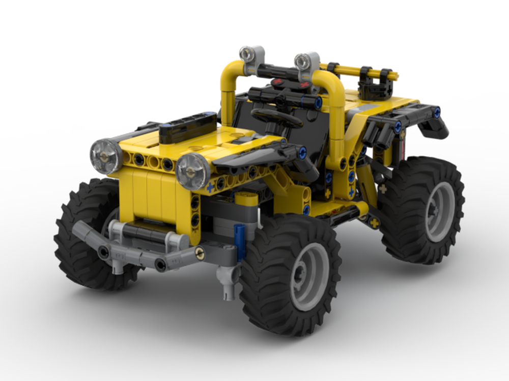LEGO MOC Offroad Buggy by cwbricks | Rebrickable - Build with LEGO
