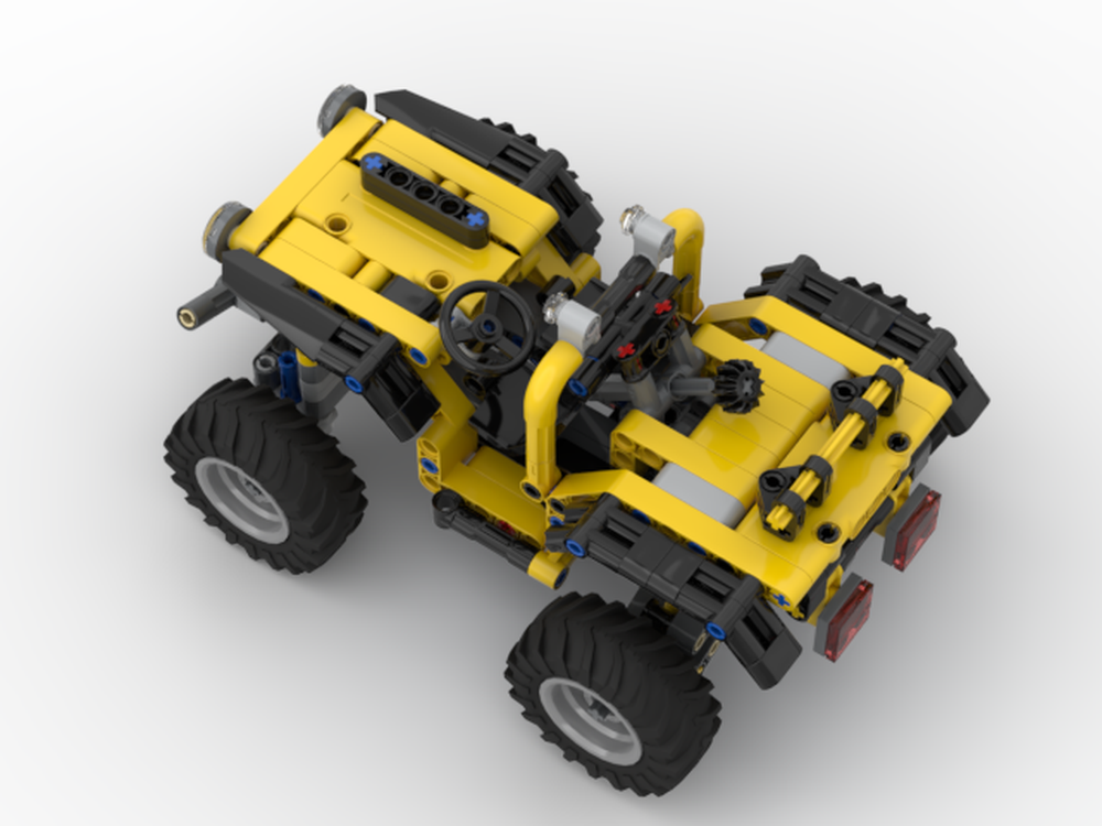 LEGO MOC Offroad Buggy by cwbricks | Rebrickable - Build with LEGO