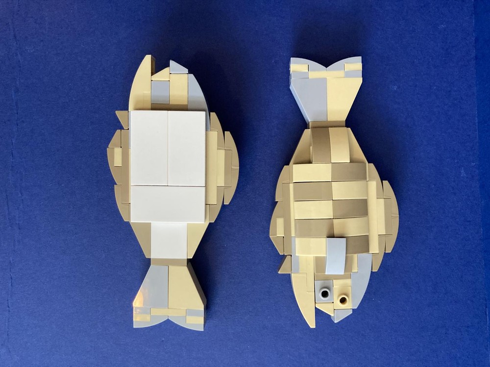 LEGO MOC halibut fish model by legoartist808 | Rebrickable - Build with ...