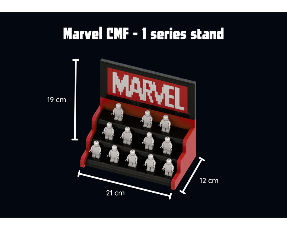 LEGO MOC Marvel - Minifigures Display Stand (Complete model) by ...