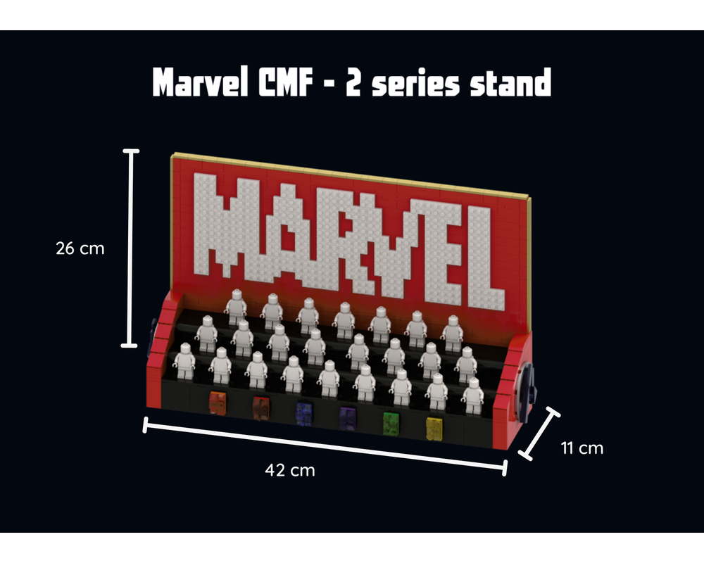 LEGO MOC Marvel - Minifigures Display Stand (Complete model) by ...
