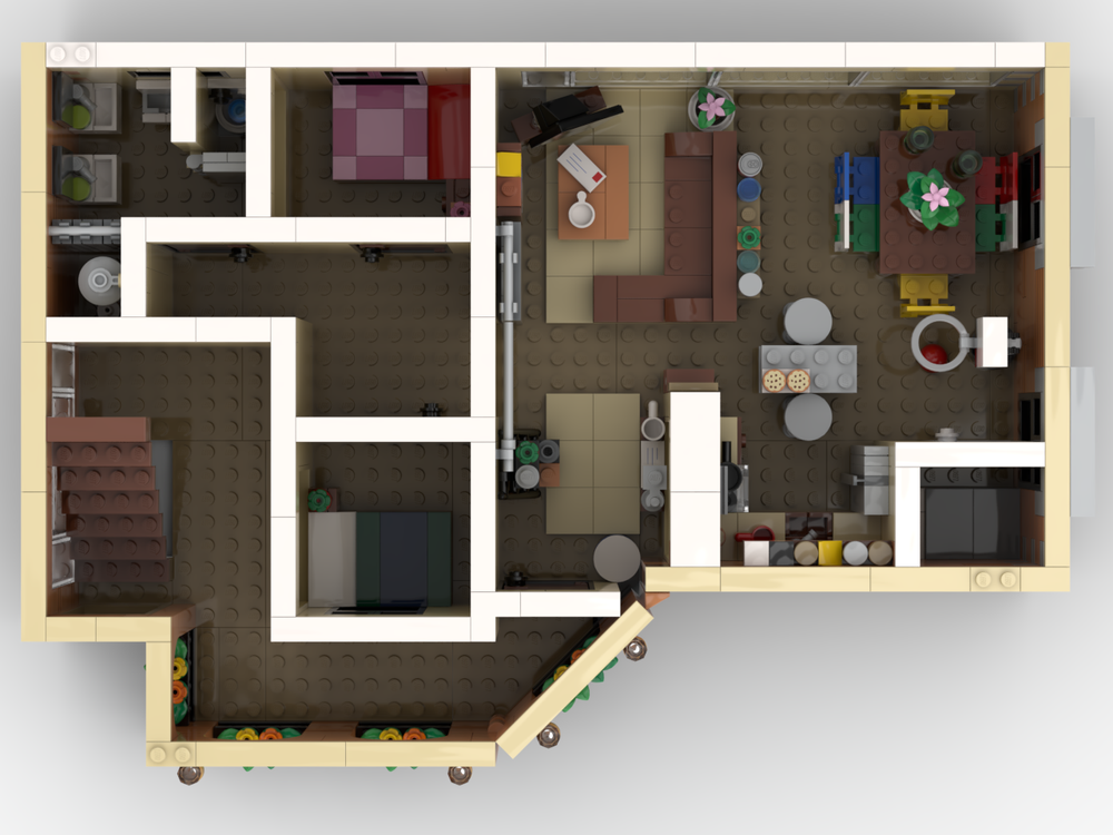 LEGO MOC SitComplex - New Girl by Brick Artisan | Rebrickable - Build ...