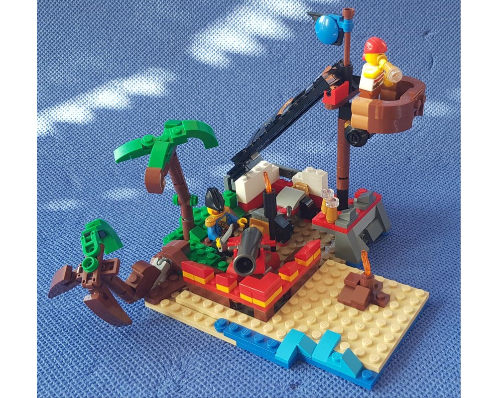 LEGO MOC Pirate Outpost , 31109 Alternate Build and Addon to MOC-88469 ...