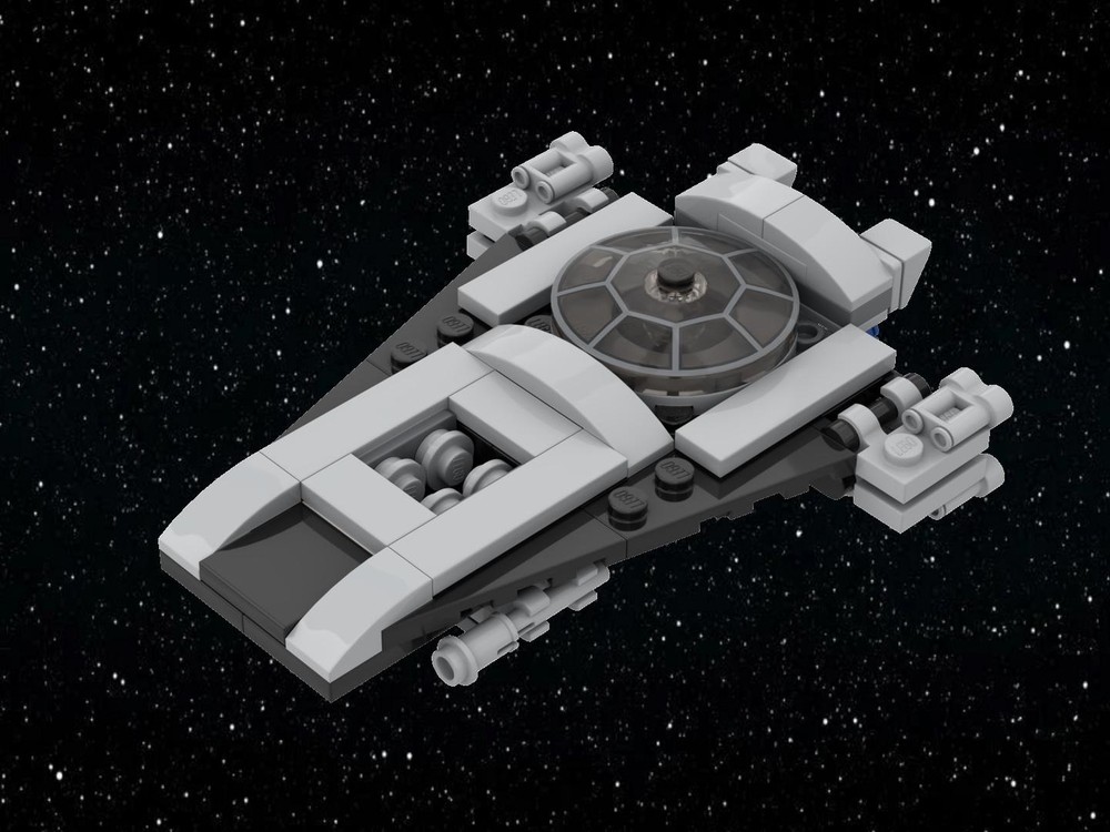 LEGO MOC 75031 - Light Cruiser (micro) by silenfu | Rebrickable - Build ...