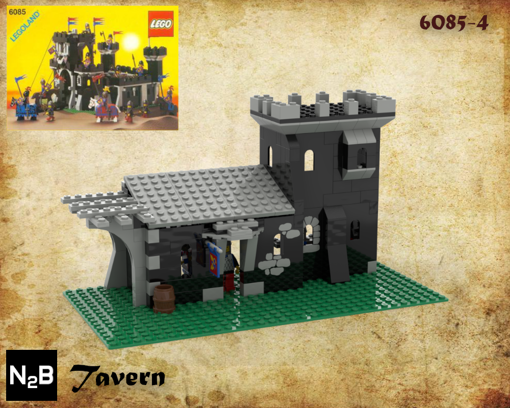 LEGO MOC Tavern - Alternate build 4 Lego 6085 by n2brick | Rebrickable ...