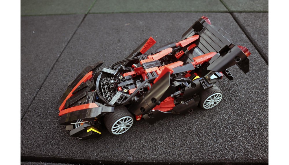 LEGO MOC SSC Tuatara 1/17 by LegoDoodle | Rebrickable - Build with LEGO