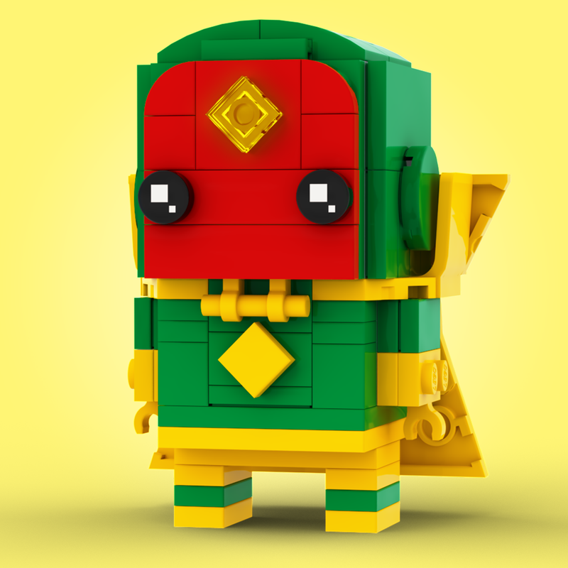 LEGO MOC Halloween Vision BrickHeadz by Stormythos | Rebrickable ...