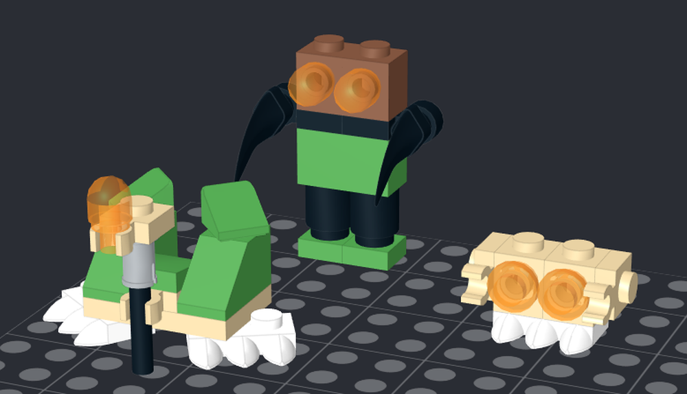 Lego Moc Mini Robots By Jamesdejeemsie Rebrickable Build With Lego