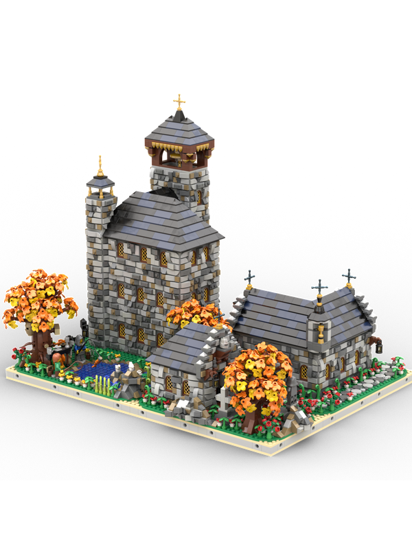 LEGO MOC Medieval fishing by the pond by dariusdrum | Rebrickable ...