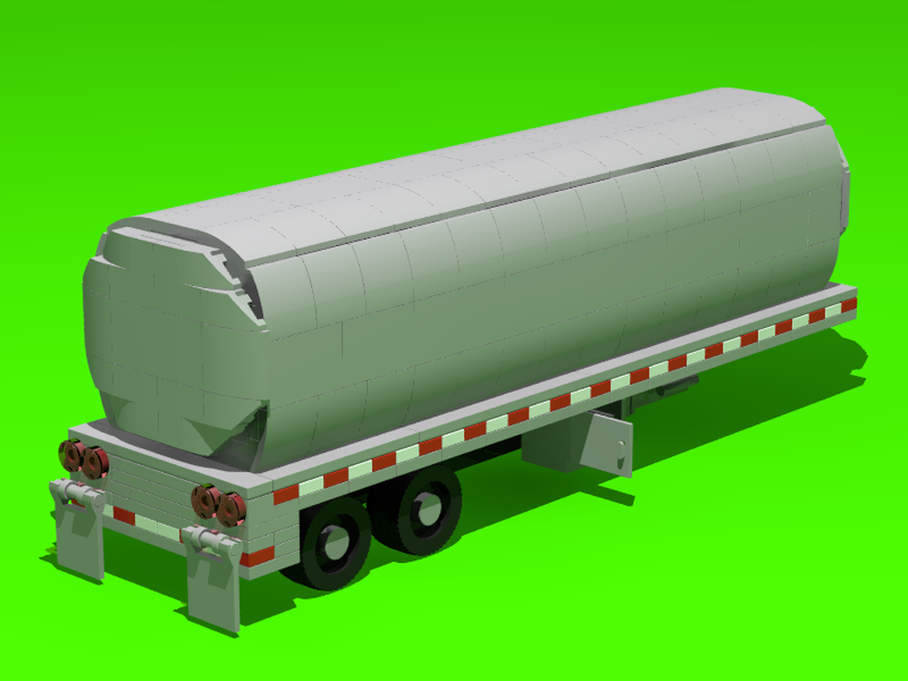 LEGO MOC Tanker Trailer by The Lego Master | Rebrickable - Build with LEGO