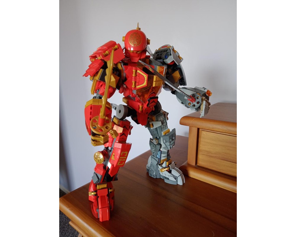 LEGO MOC Leg Fix - Fire Stone Mech 71720 by Jonny_Hairface ...