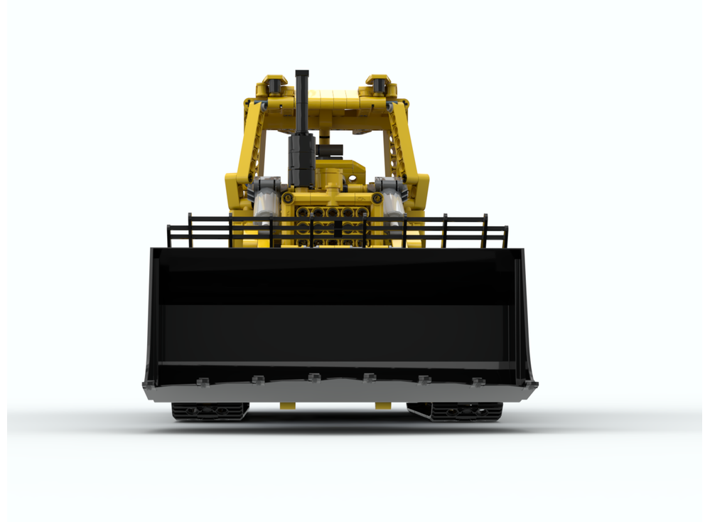 LEGO MOC Caterpillar 977K Crawler Loader by Mani91 | Rebrickable ...