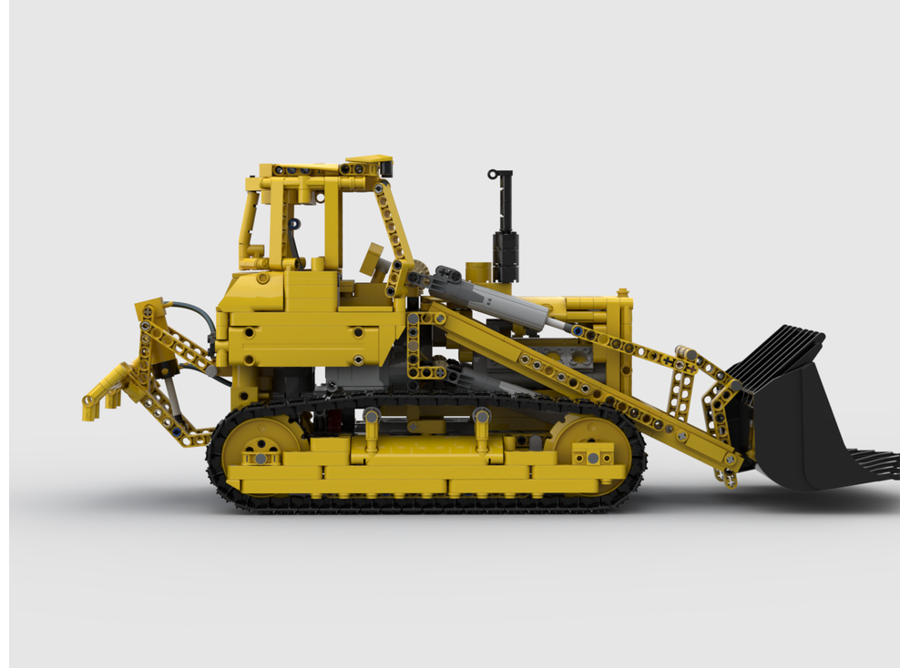 LEGO MOC Caterpillar 977K Crawler Loader by Mani91 | Rebrickable ...