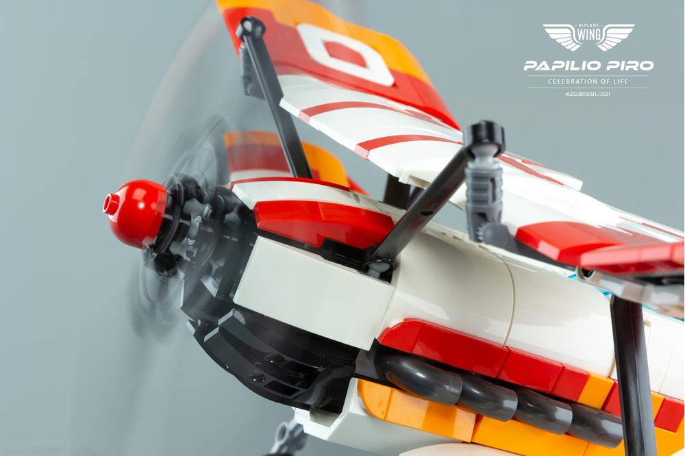 LEGO MOC Papilio Piro by CarCube | Rebrickable - Build with LEGO